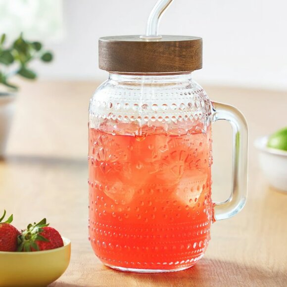 The Pioneer Woman | Dining | Tiktok Viral Pioneer Woman Glass 32oz ...